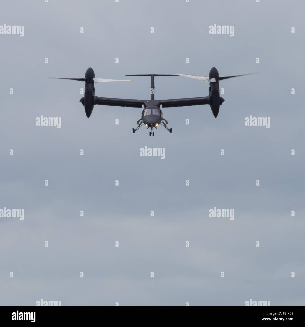 Yeovilton, UK - 11th July 2015: Agusta Westland AW609 tilt rotor ...