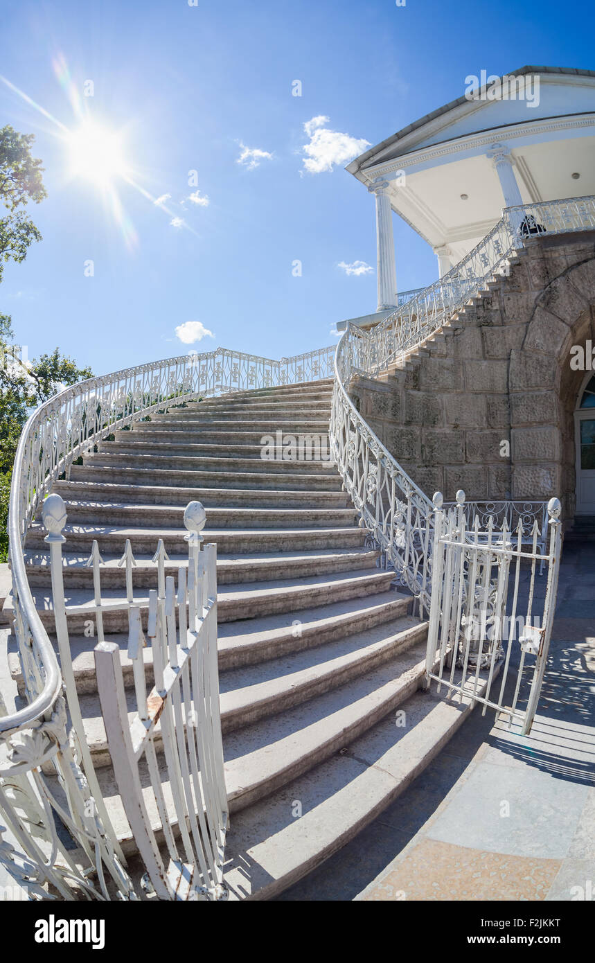 The catherine palace russia staircase hi-res stock photography and ...