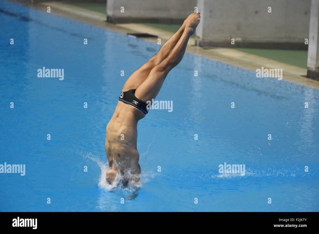 Tatsumi International Swimming Center, Tokyo, Japan. 19th Sep, 2015 ...