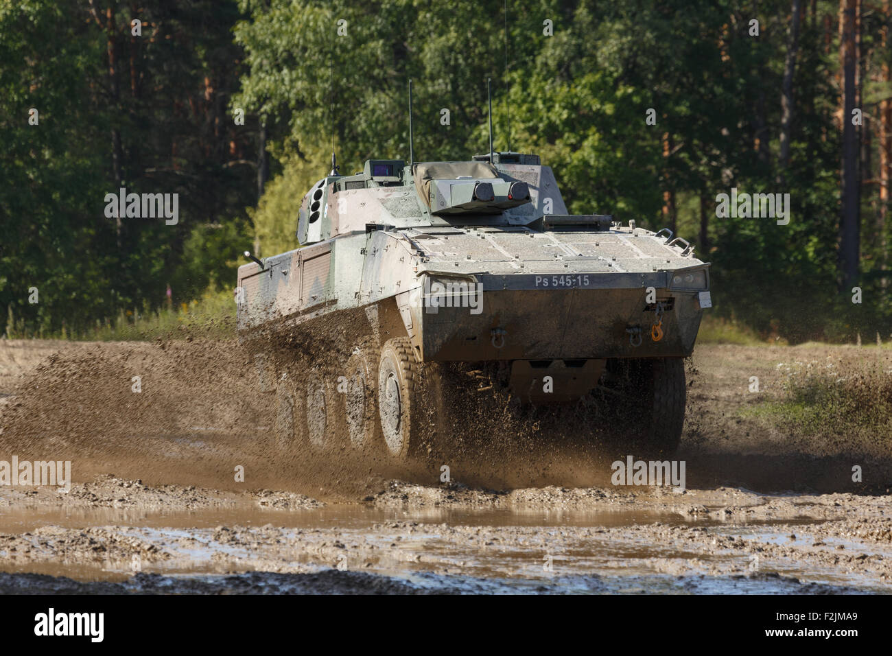 Patria XA-361 AMOS is an innovative fighting vehicle for infantry fire ...
