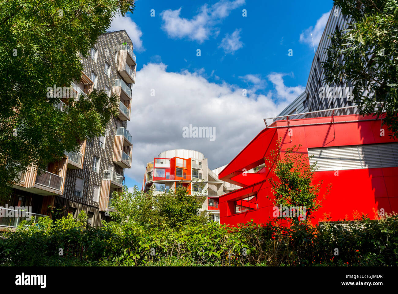 Paris, France, New Modern Architecture Project, Neighborhood, Eco ...