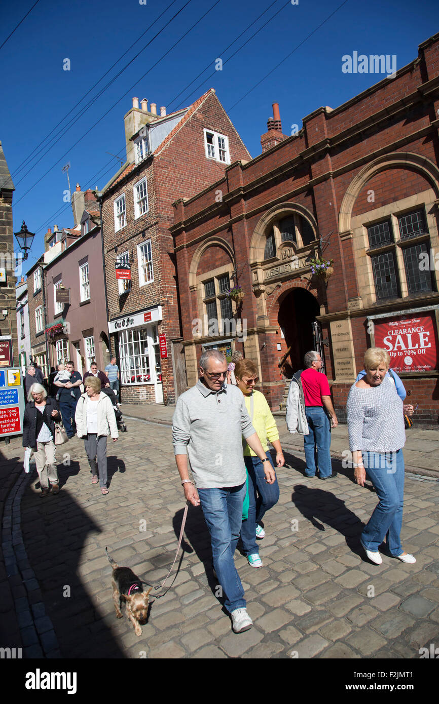 Whitby seems to have a particular affinity with dog owners, as at every ...