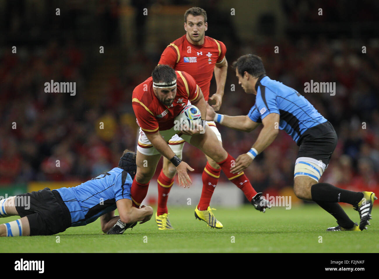 Cardiff, Wales. 20th Sep, 2015. Rugby World Cup. Wales versus Uruguay ...