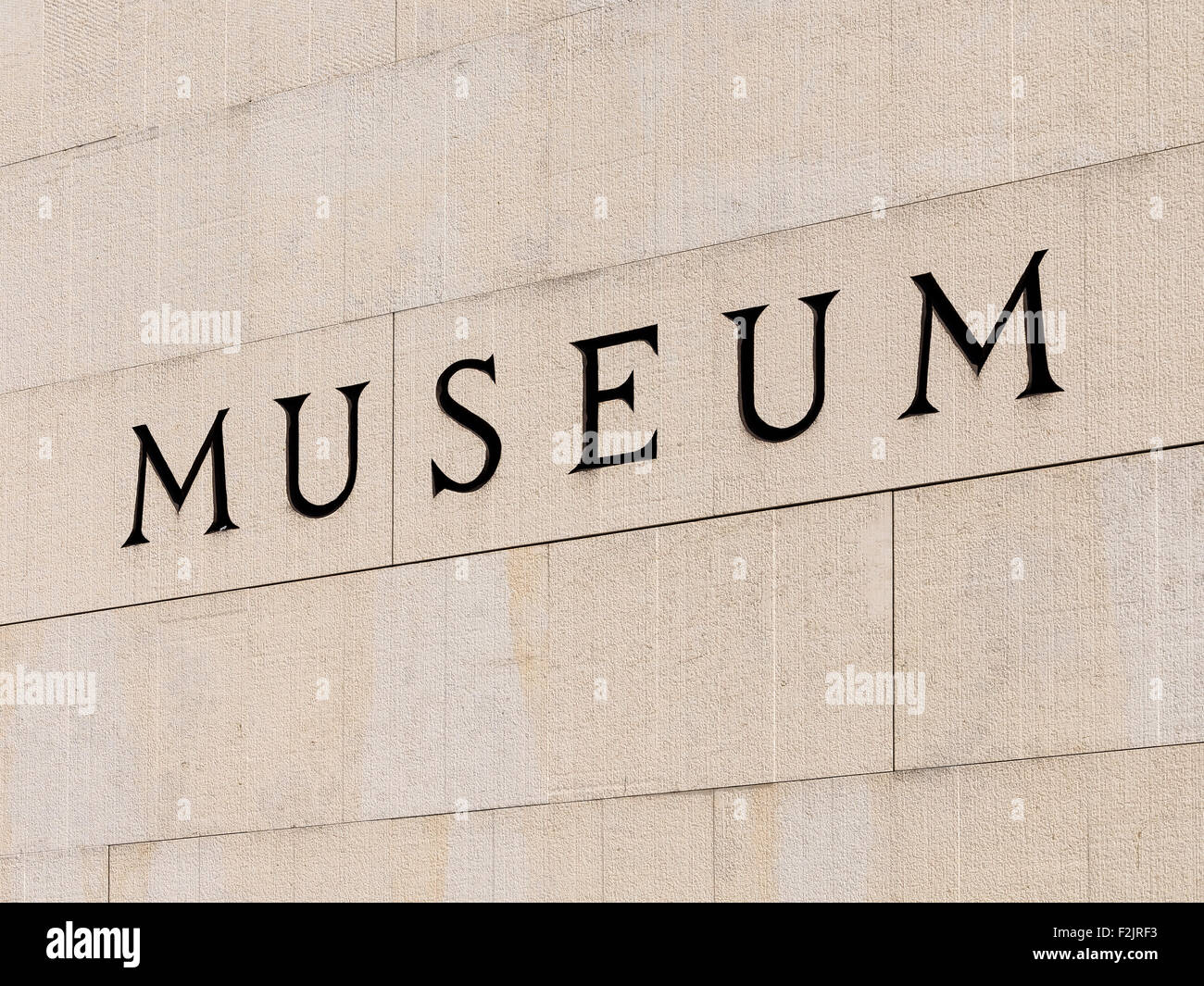 Museum Sign Close Up Stock Photo - Alamy