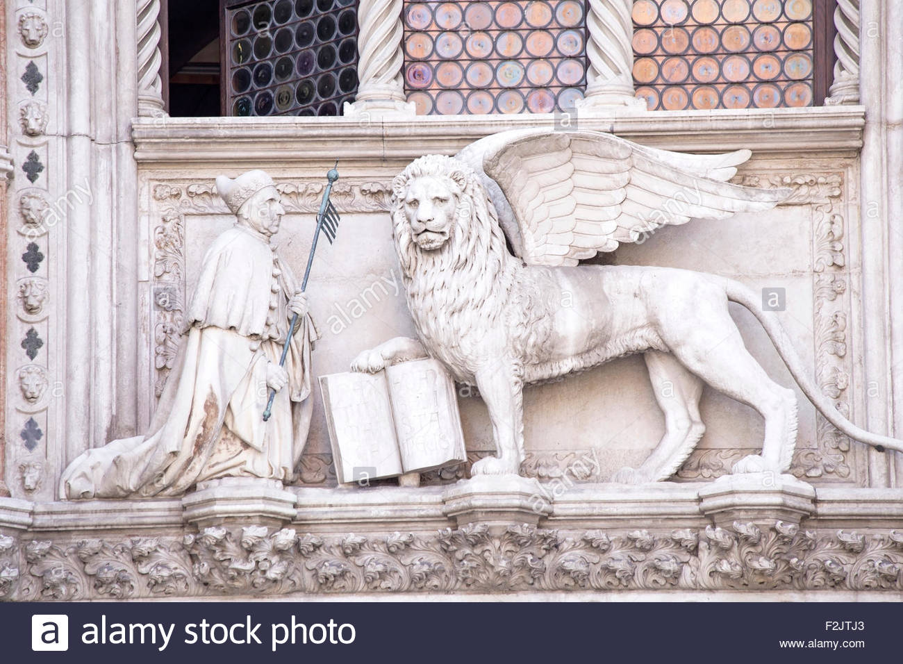Wing Lion Of St Mark Stock Photos & Wing Lion Of St Mark Stock Images ...