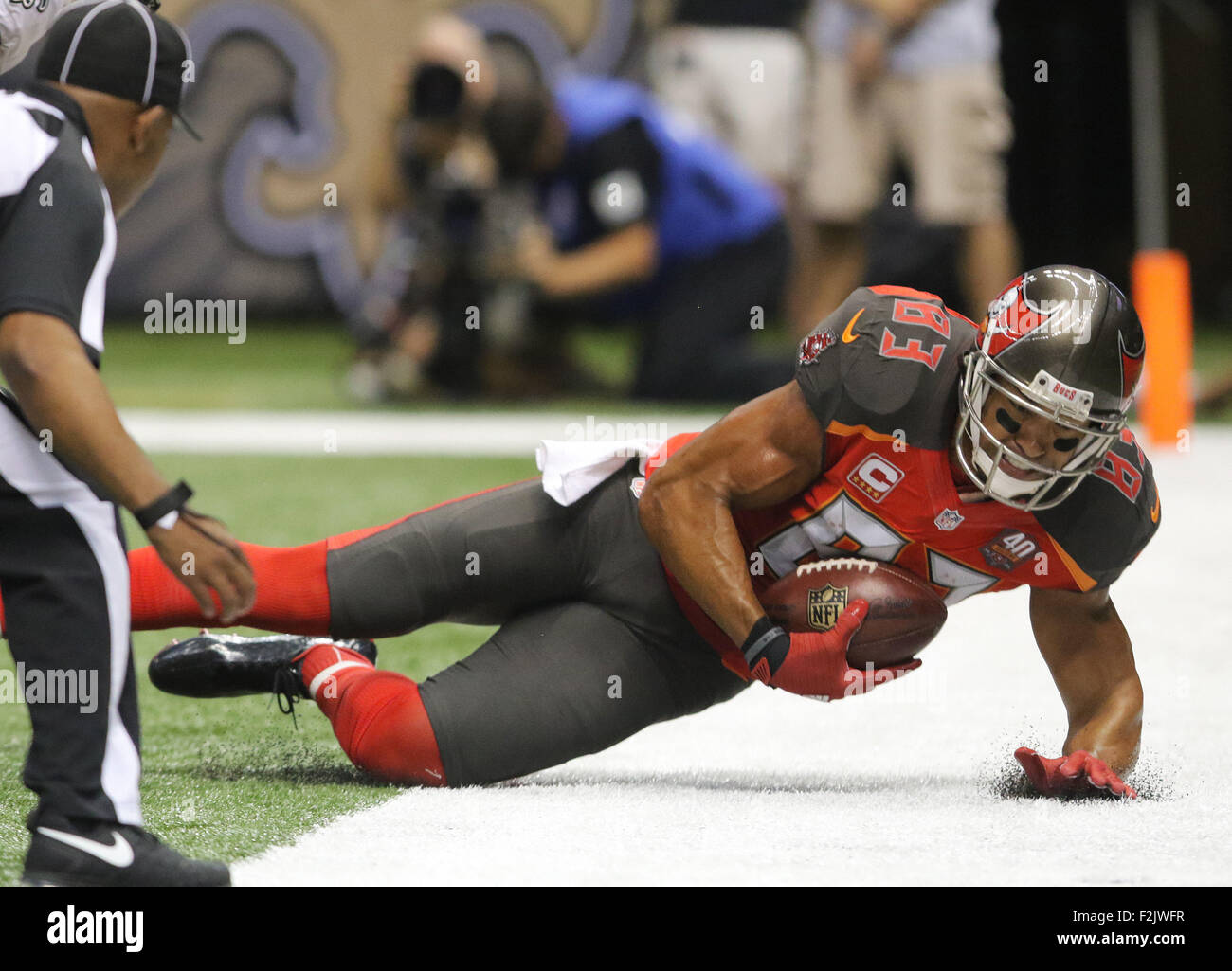 New Orleans, Louisiana, USA. 20th Sep, 2015. Tampa Bay Buccaneers' wide ...