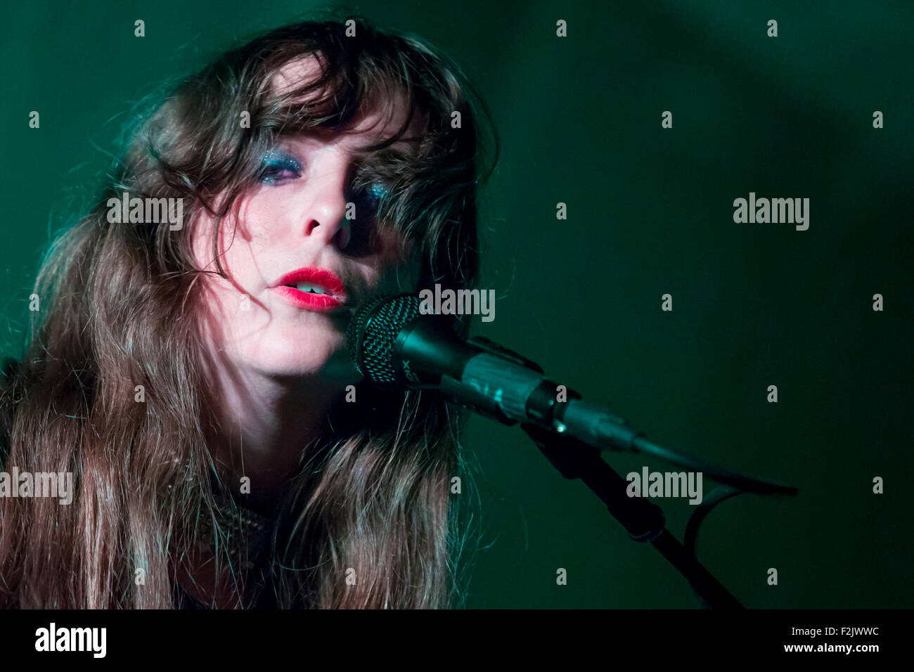 Royal Oak, Michigan, USA. 19th Sep, 2015. VICTORIA LEGRAND of BEACH ...