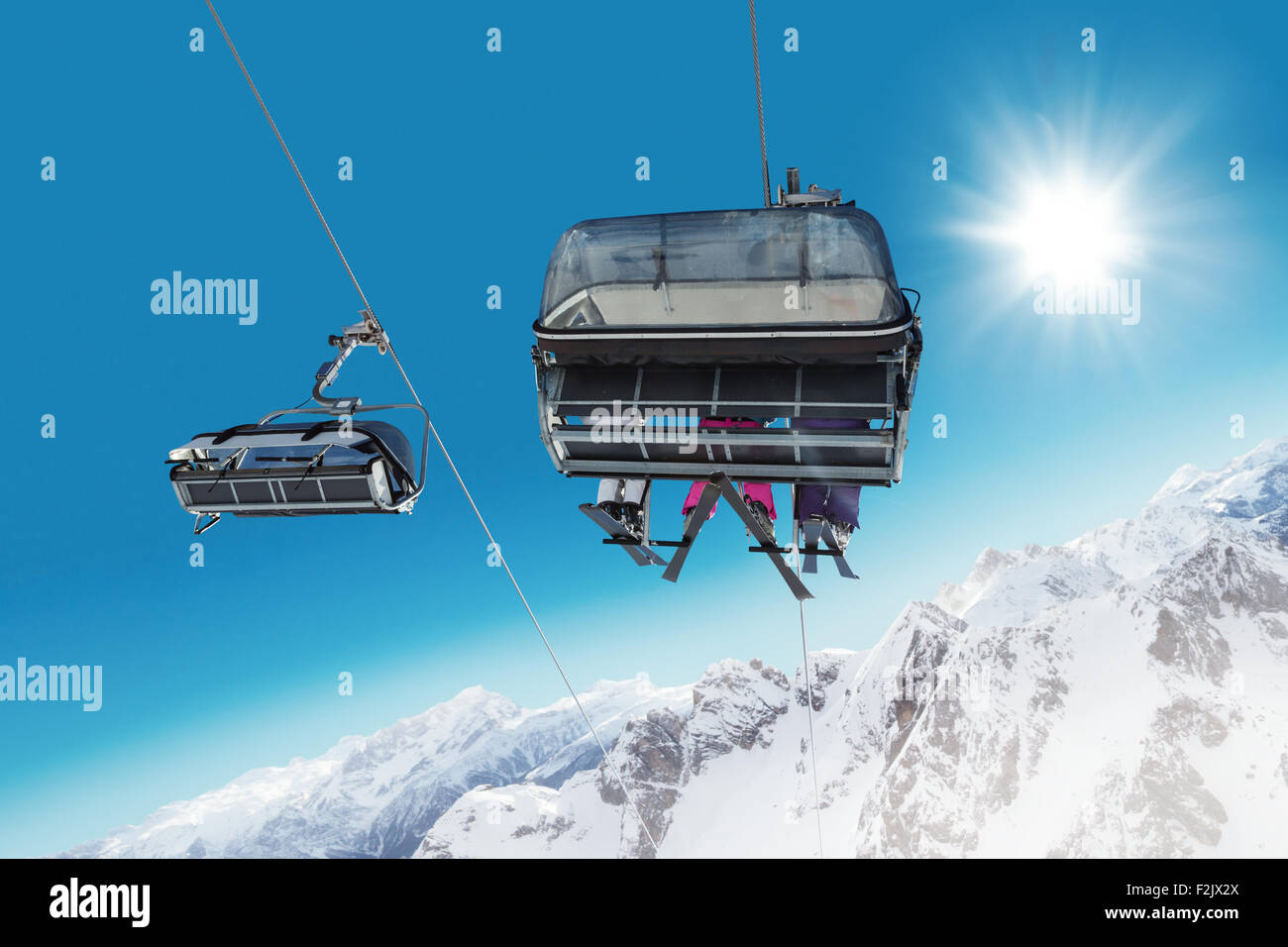 Skier sitting hi-res stock photography and images - Alamy