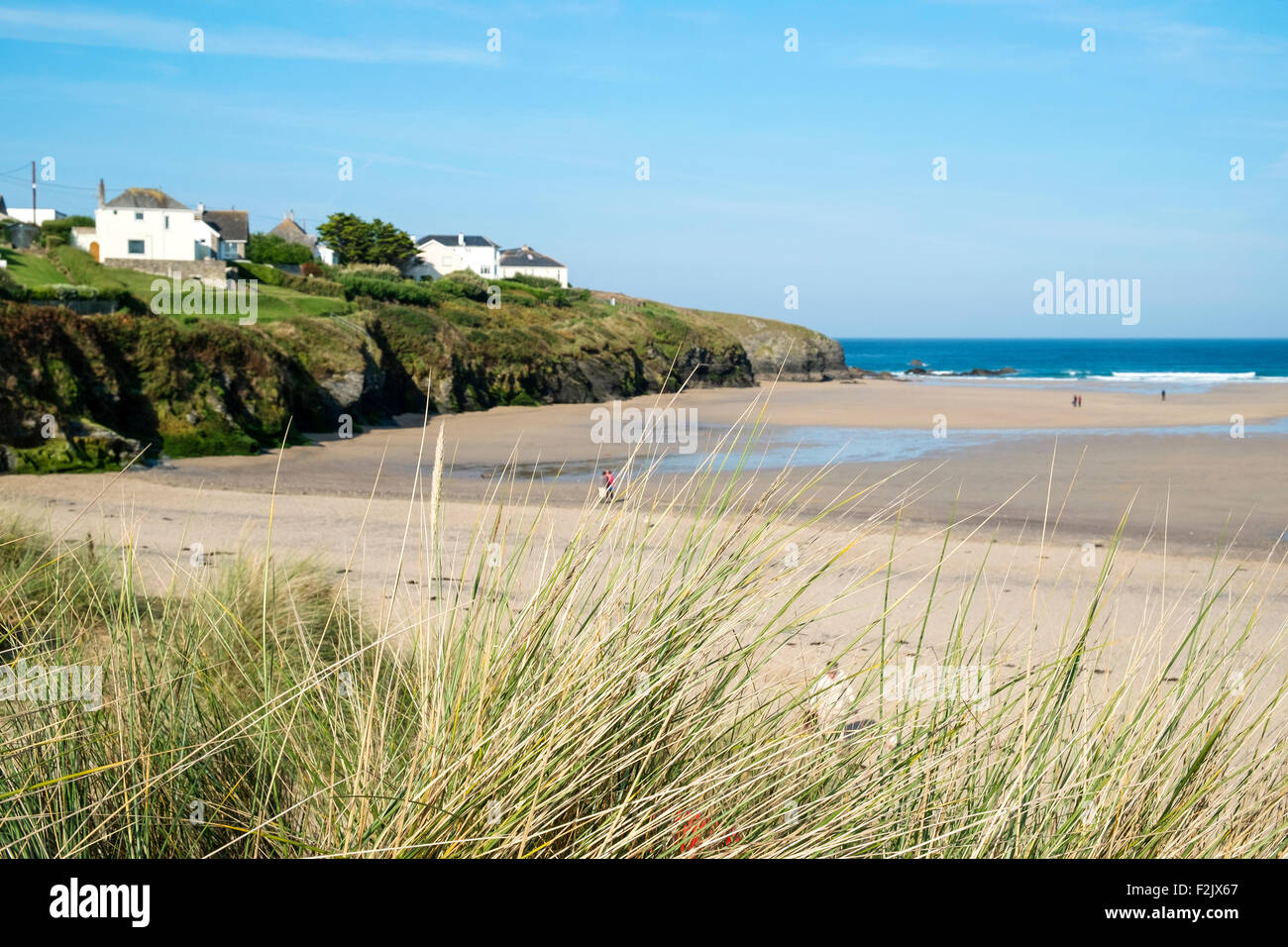Porthcothan bay in North Cornwall, England, UK Stock Photo - Alamy