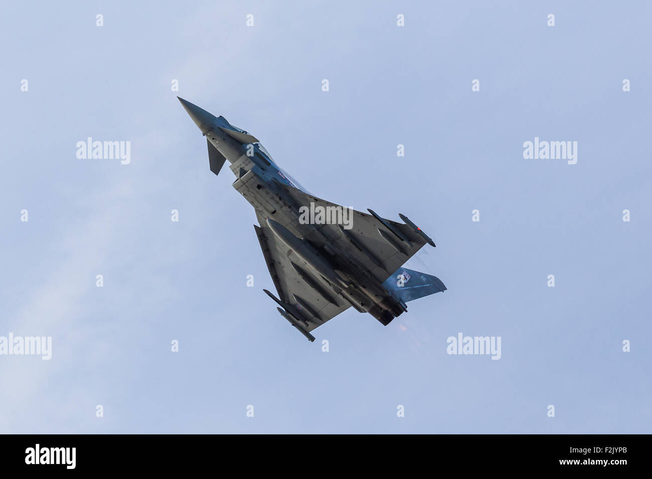 Eurofighter typhoon of the raf display team hi-res stock photography ...