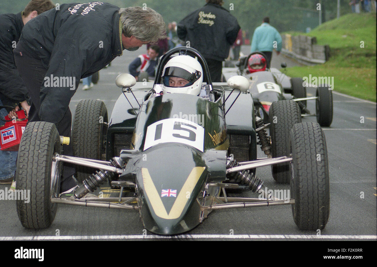 Duncan Vercoe , motorsport in the early 90s Stock Photo - Alamy