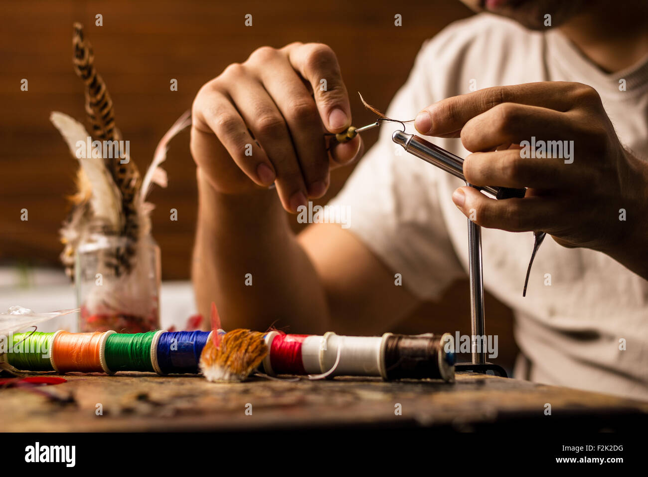 Fishing hook making hi-res stock photography and images - Alamy