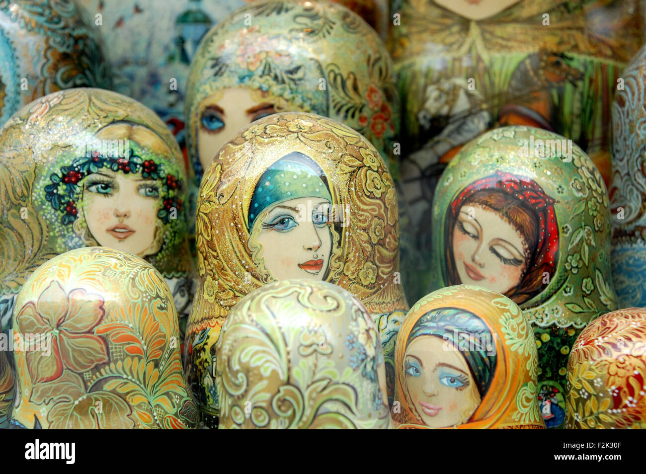 Babushka dolls in Prague in the Czech Republic Stock Photo - Alamy