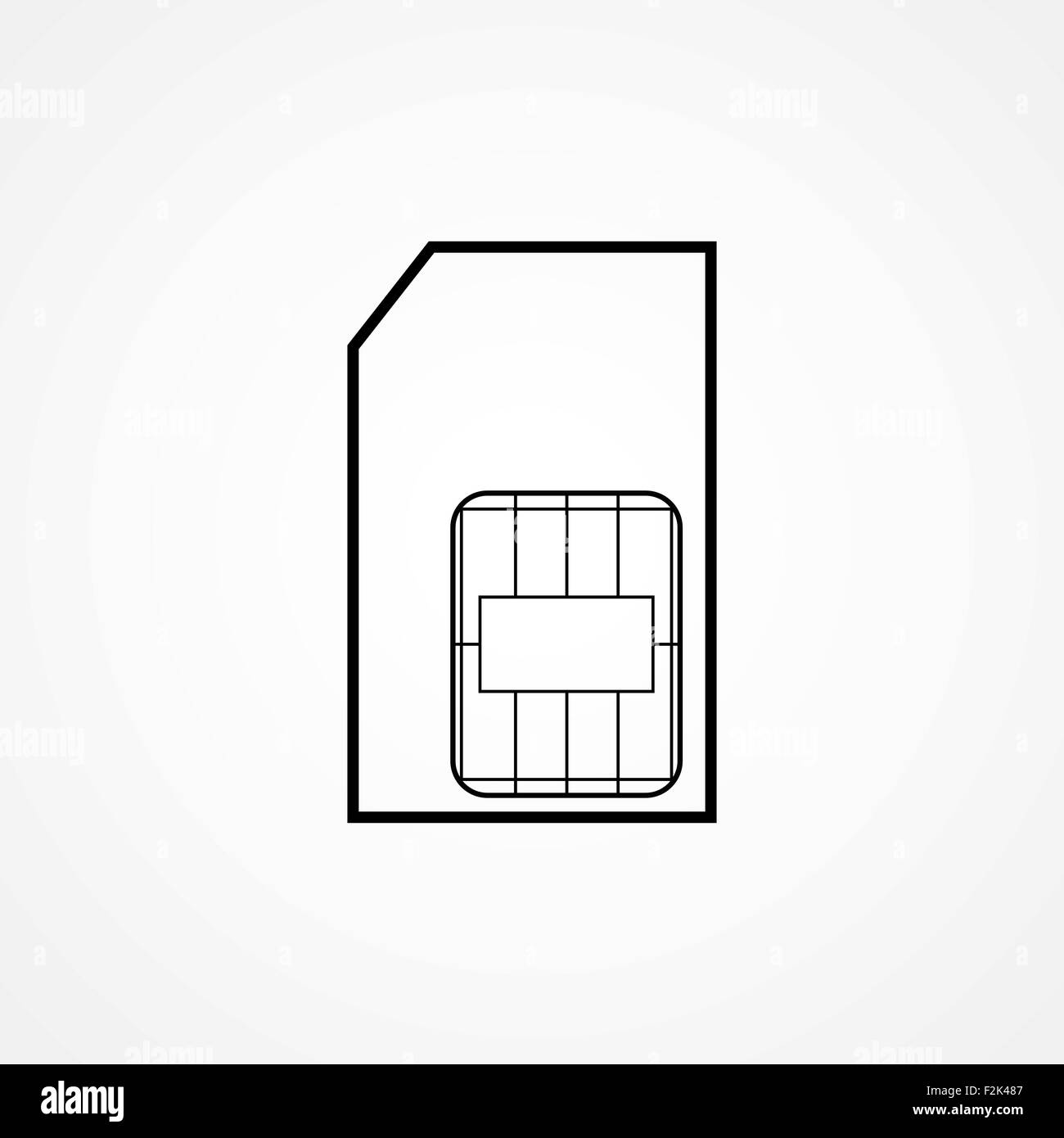 Cartoon sim card hi-res stock photography and images - Alamy