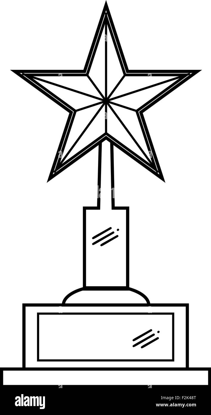 Golden line star logo Black and White Stock Photos & Images - Alamy