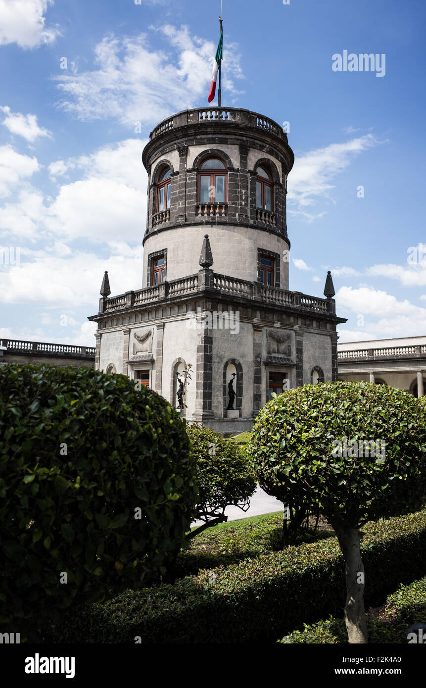 Tower chapultepec castle mexico hi-res stock photography and images - Alamy