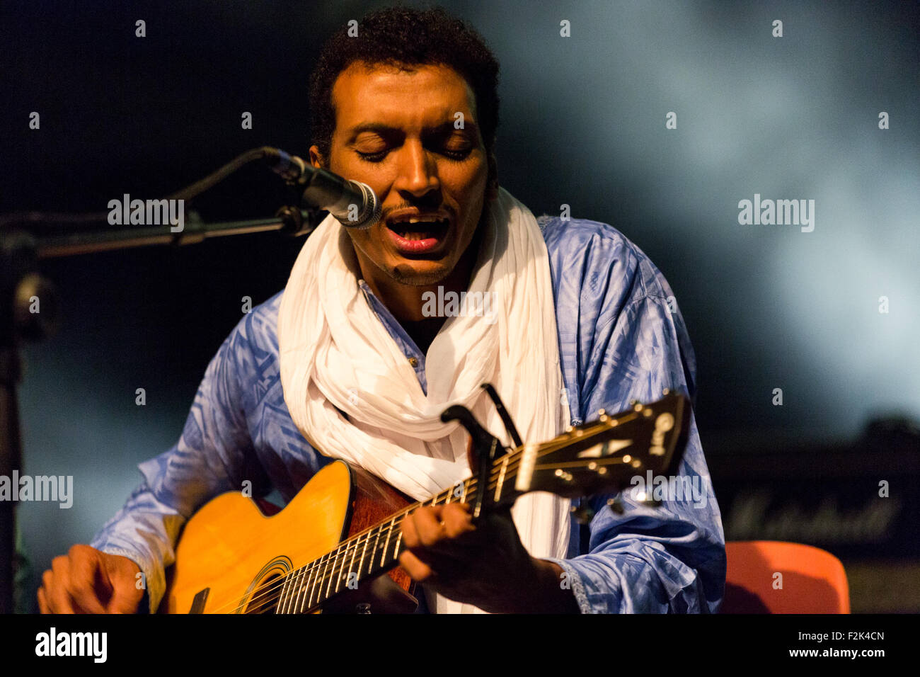 Moncalieri, Italy. 20th Sep, 2015. "Bombino" aka Goumar Almoctar ...