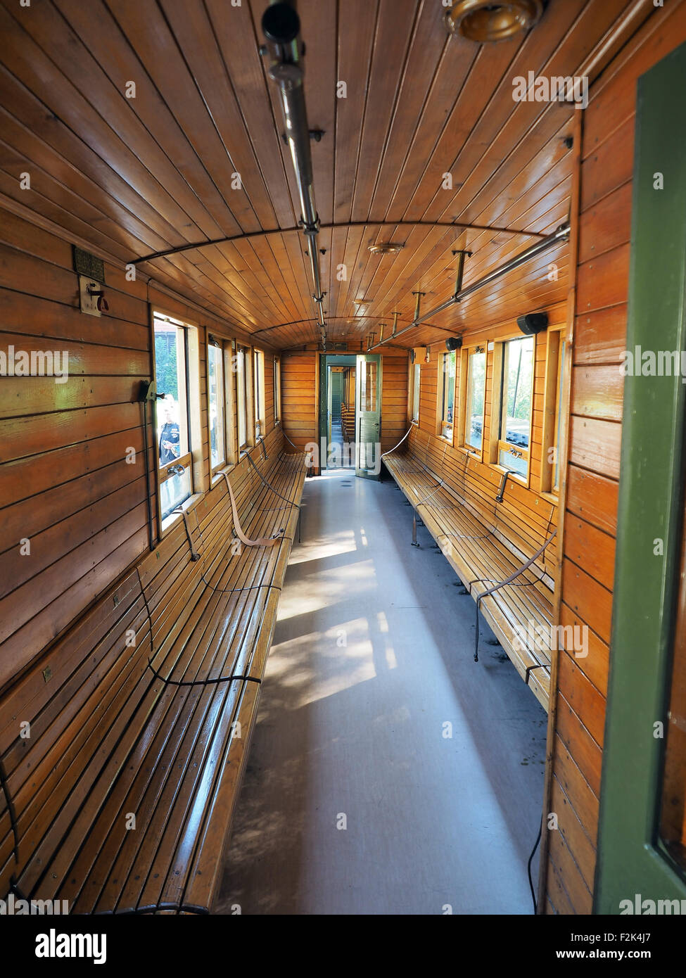 interior of luxury old train carriage Stock Photo - Alamy