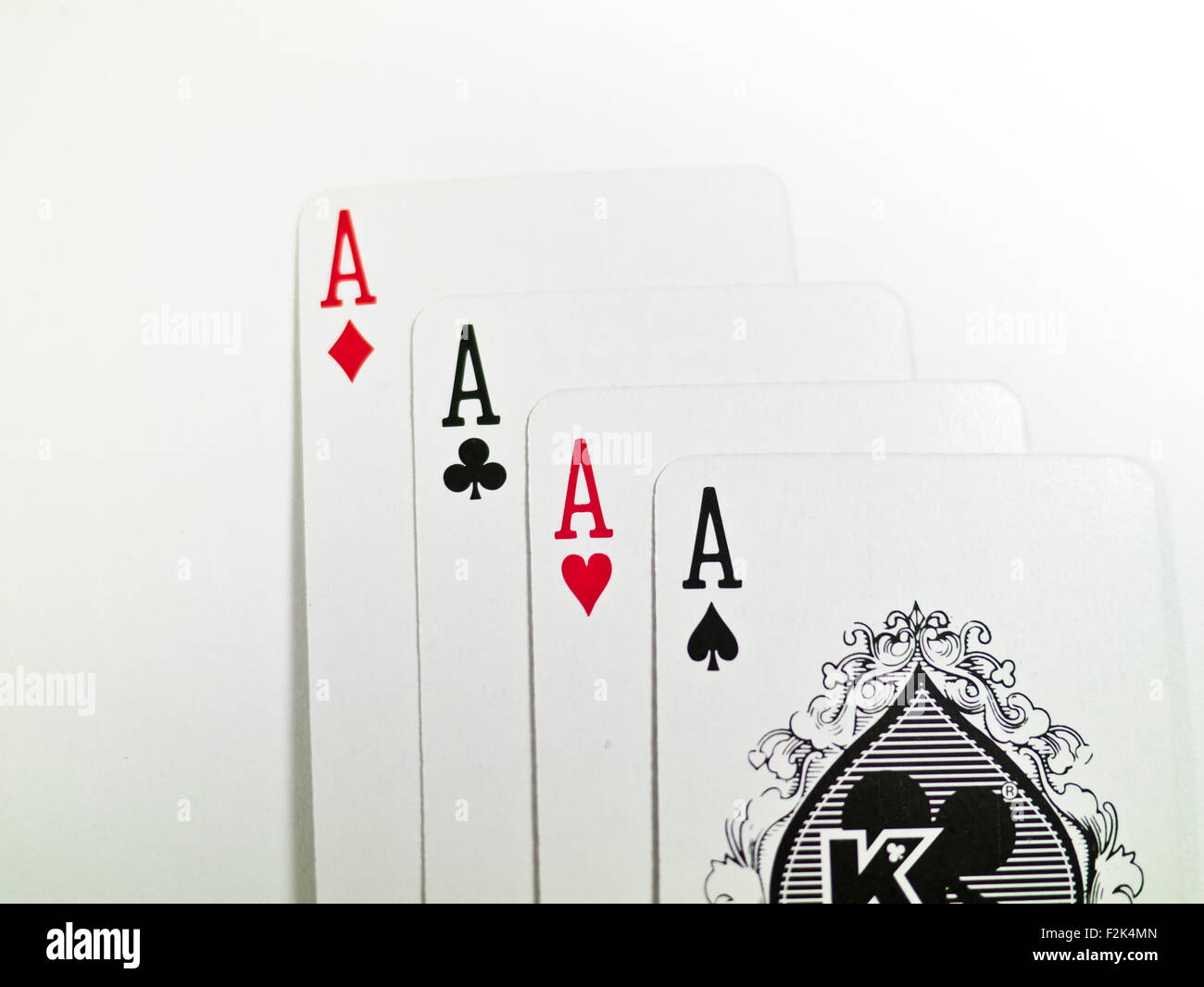Playing cards aces hi-res stock photography and images - Alamy