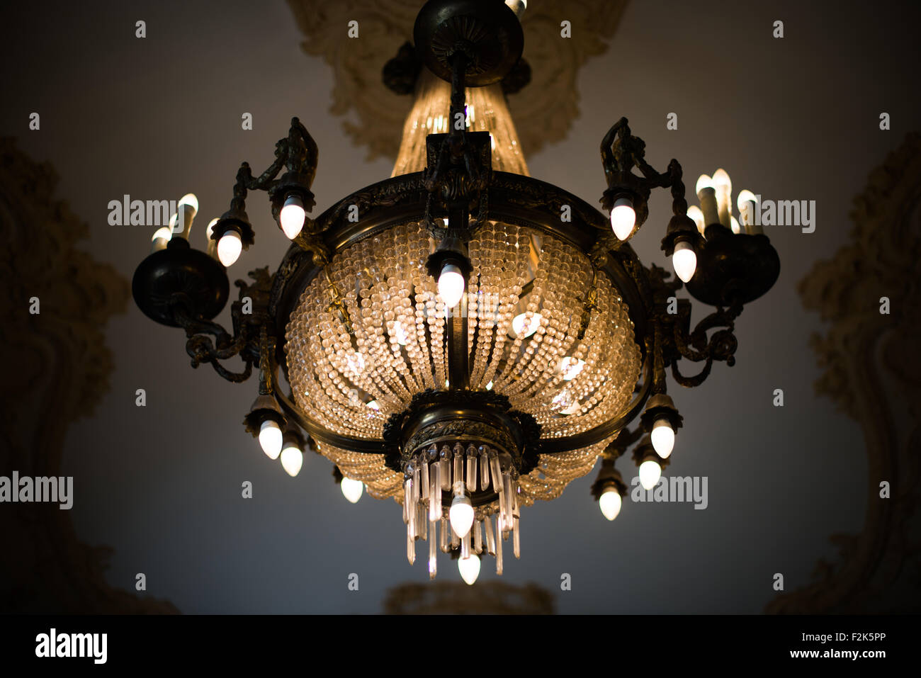 Chapultepec Castle Chandelier Mexico City Mexico // MEXICO CITY, Mexico ...