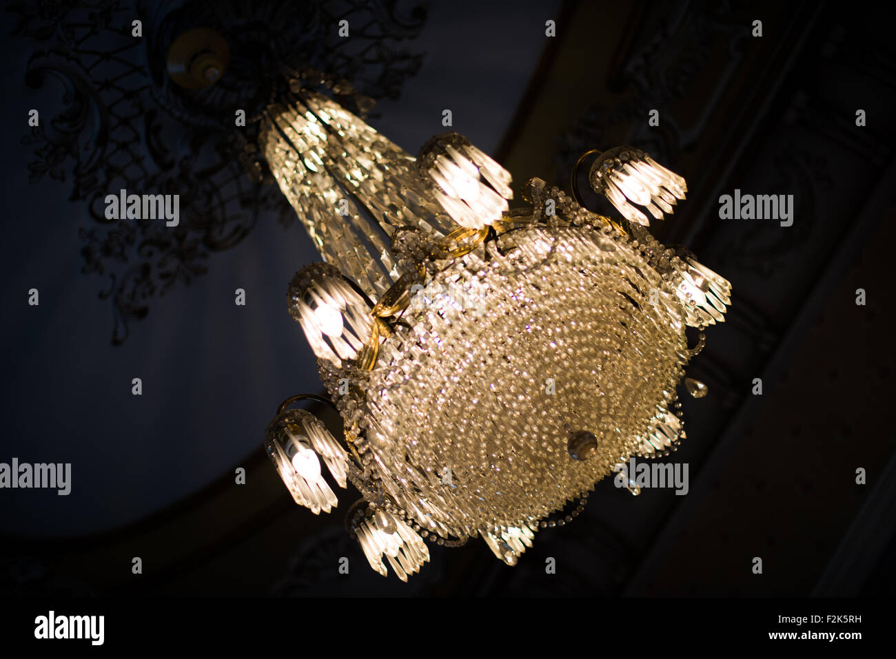 Chapultepec Castle Chandelier Mexico City Mexico // MEXICO CITY, Mexico ...