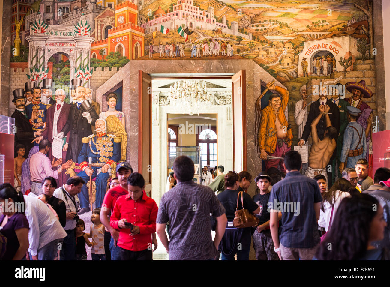 Juan O'Gorman Mural Chapultepec Castle Mexico City // MEXICO CITY ...