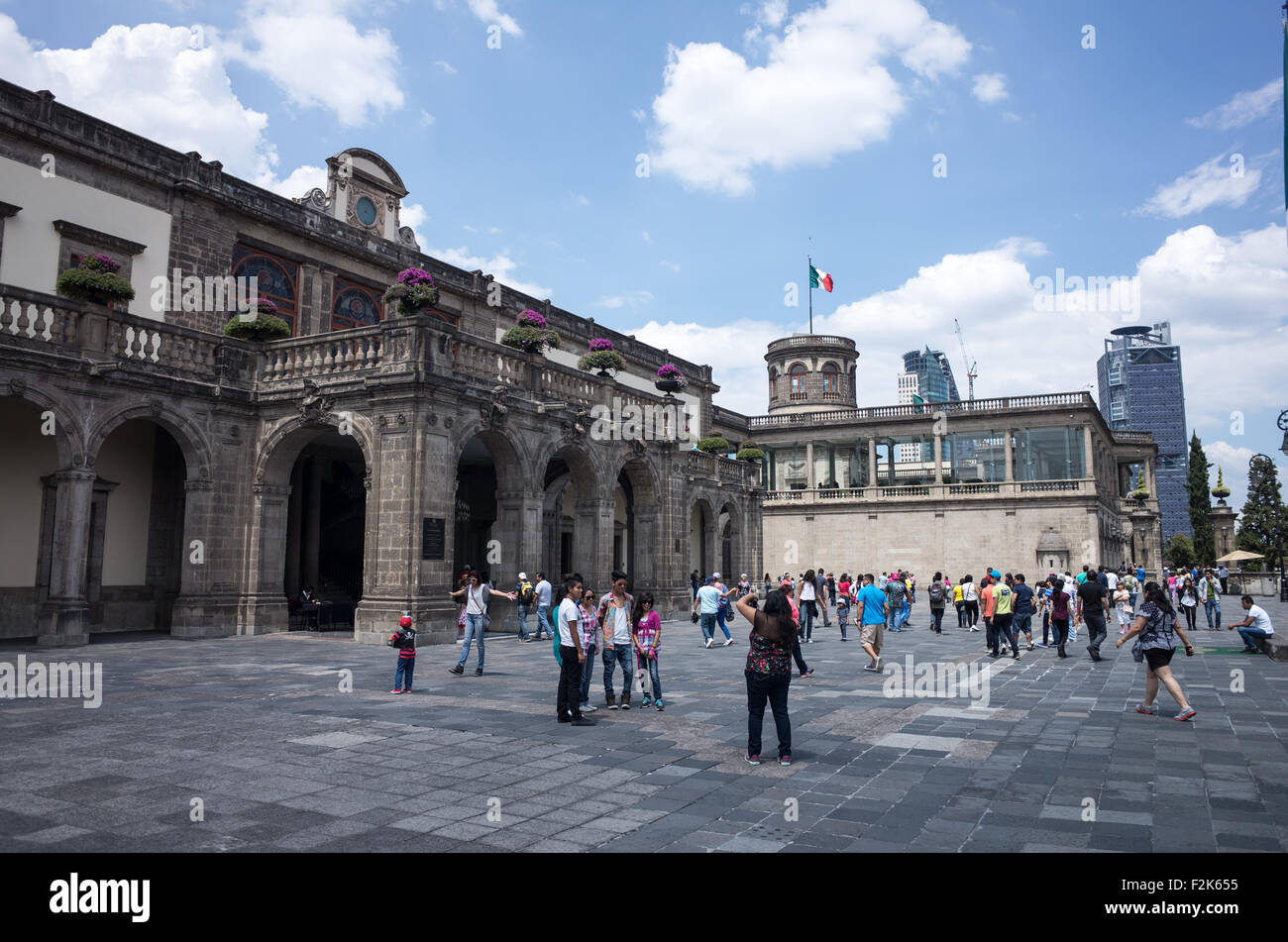 Chapultepec Castle Courtyard Mexico City // MEXICO CITY, Mexico ...