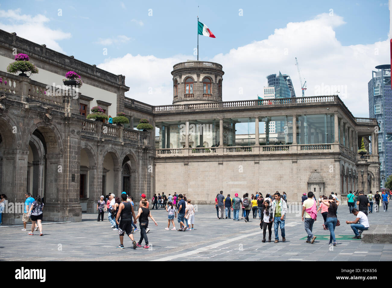 Chapultepec Castle Courtyard Mexico City // MEXICO CITY, Mexico ...