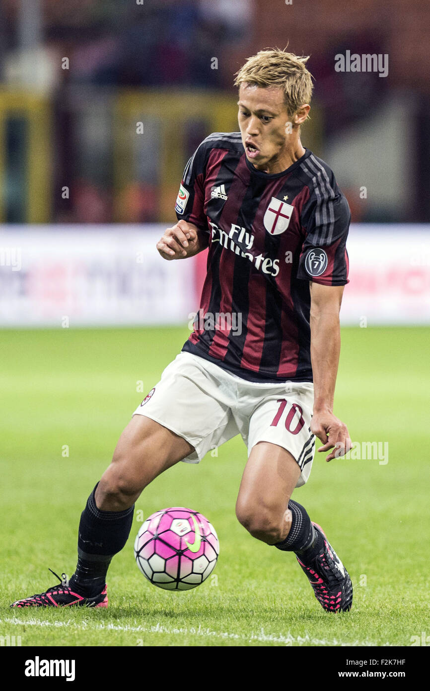 Milan, Italy. 19th Sep, 2015. Keisuke Honda (Milan) Football/Soccer ...