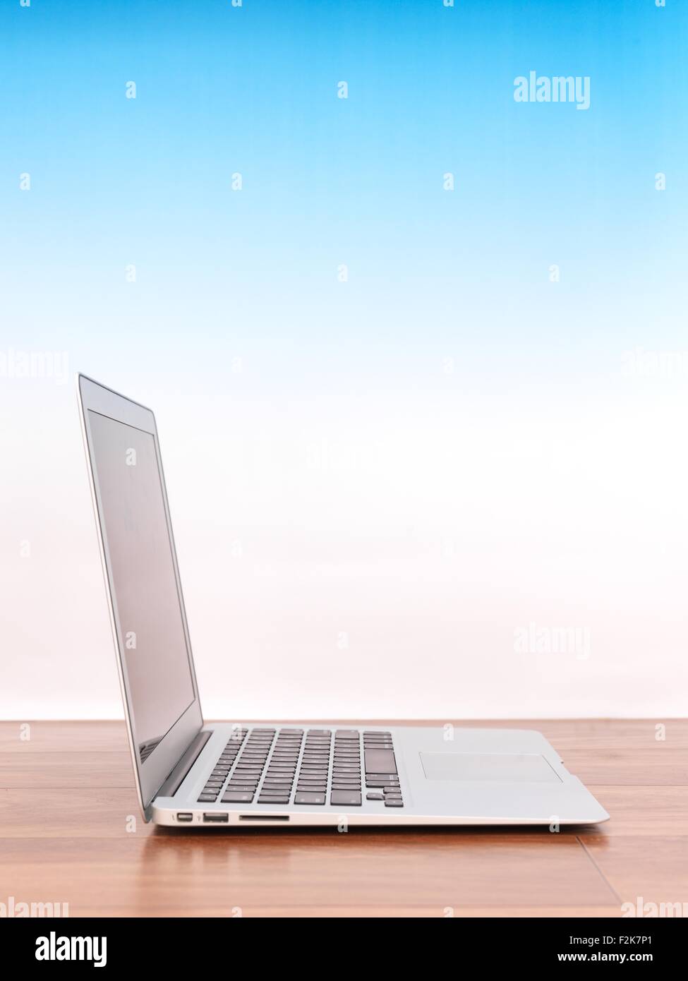 An image of a computer on a desktop Stock Photo - Alamy