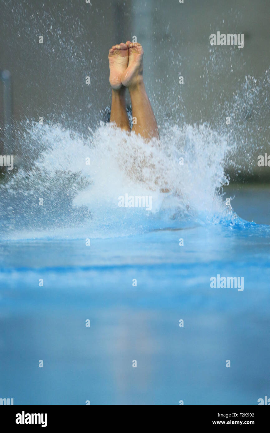 Tatsumi International Swimming Center, Tokyo, Japan. 20th Sep, 2015 ...