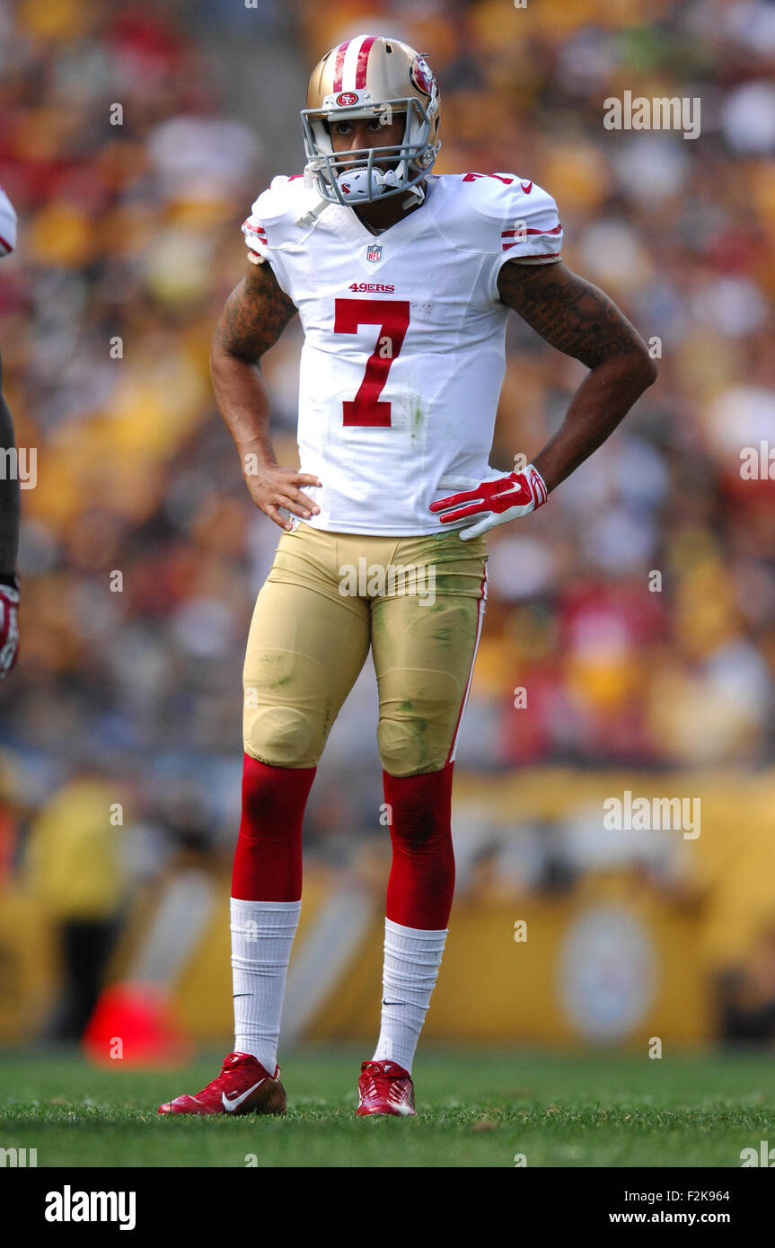 September 20th, 2015: Colin Kaepernick #7 during the San Francisco ...