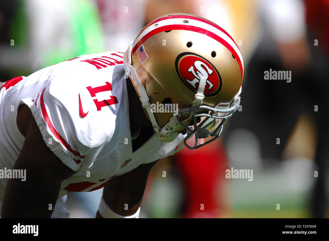 September 20th, 2015: Quinton Patton #11 during the San Francisco 49ers ...
