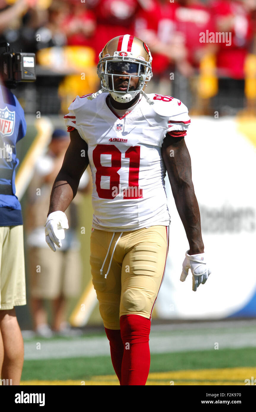 September 20th, 2015: Anquan Boldin #81 during the San Francisco 49ers ...