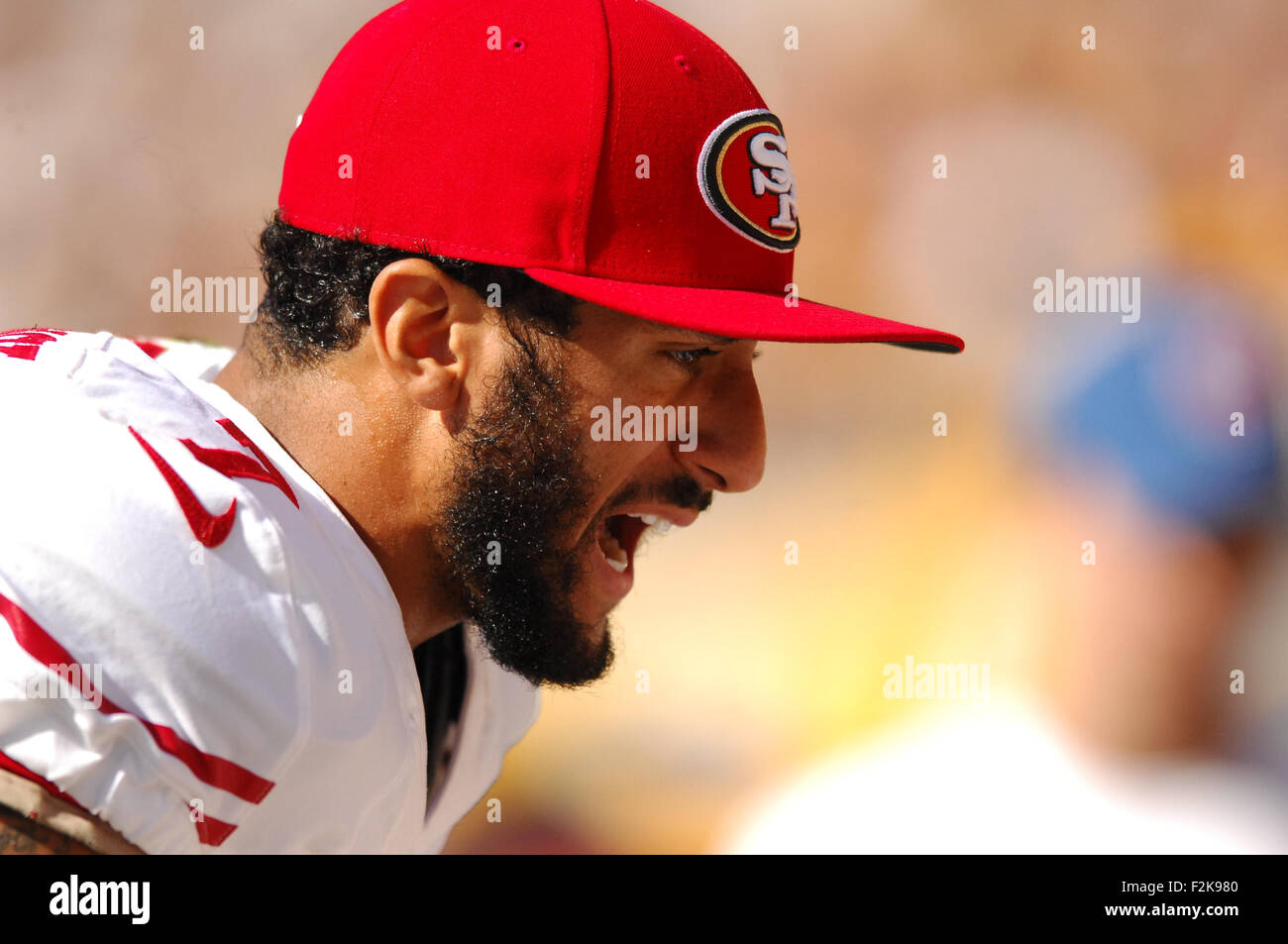September 20th, 2015: Colin Kaepernick #7 during the San Francisco ...