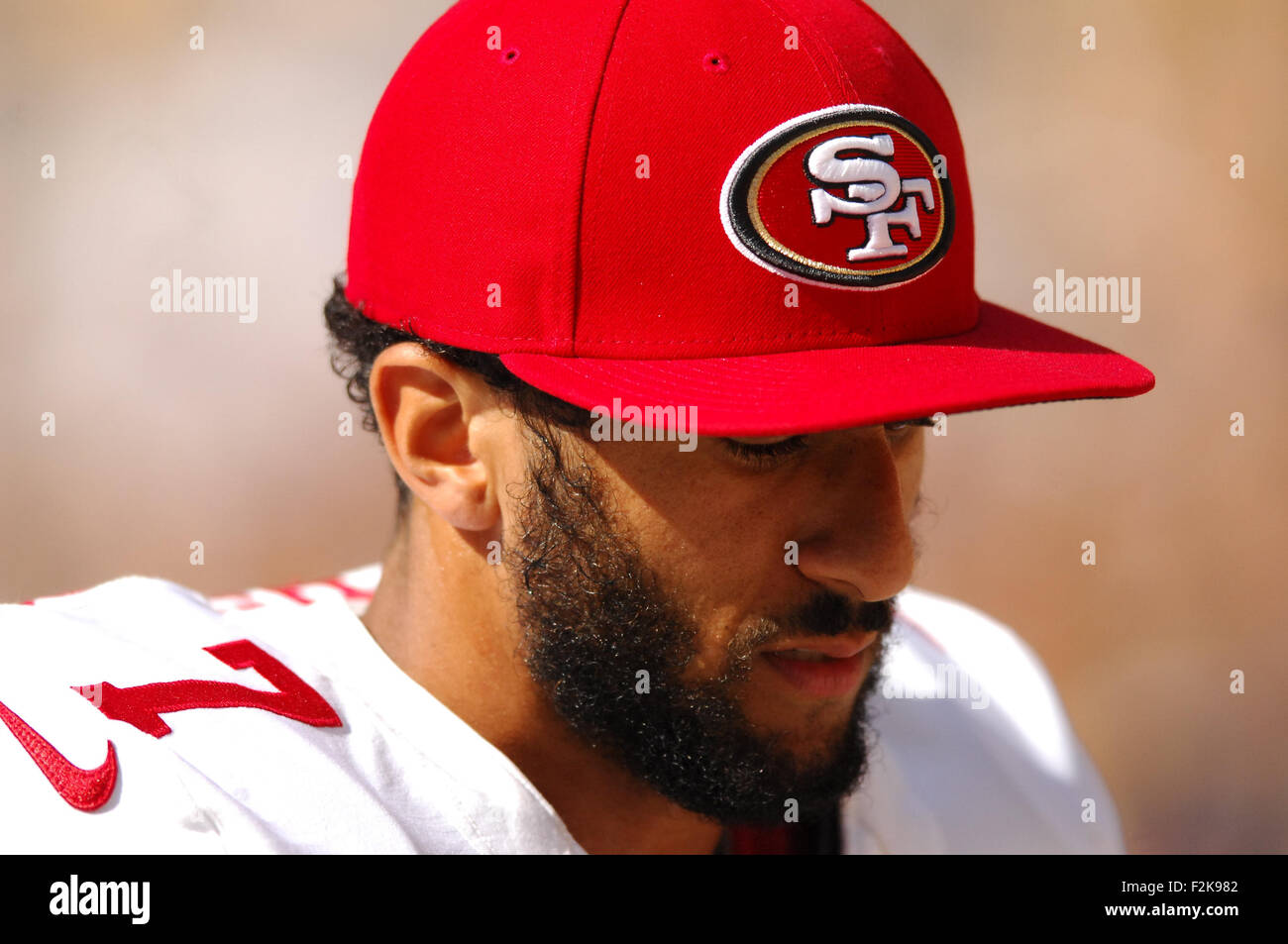 September 20th, 2015: Colin Kaepernick #7 during the San Francisco ...