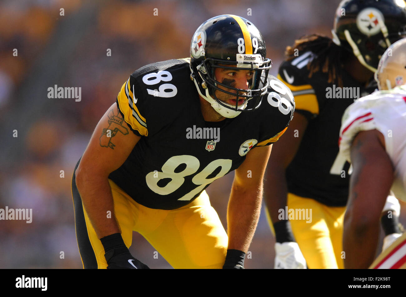 September 20th, 2015: Matt Spaeth #89 during the San Francisco 49ers vs ...