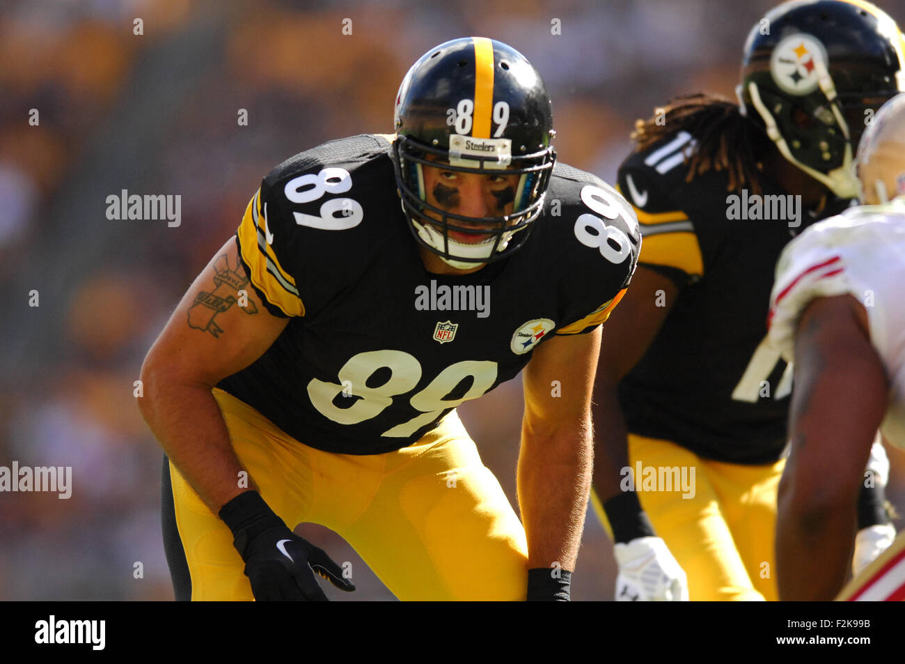 September 20th, 2015: Matt Spaeth #89 during the San Francisco 49ers vs ...
