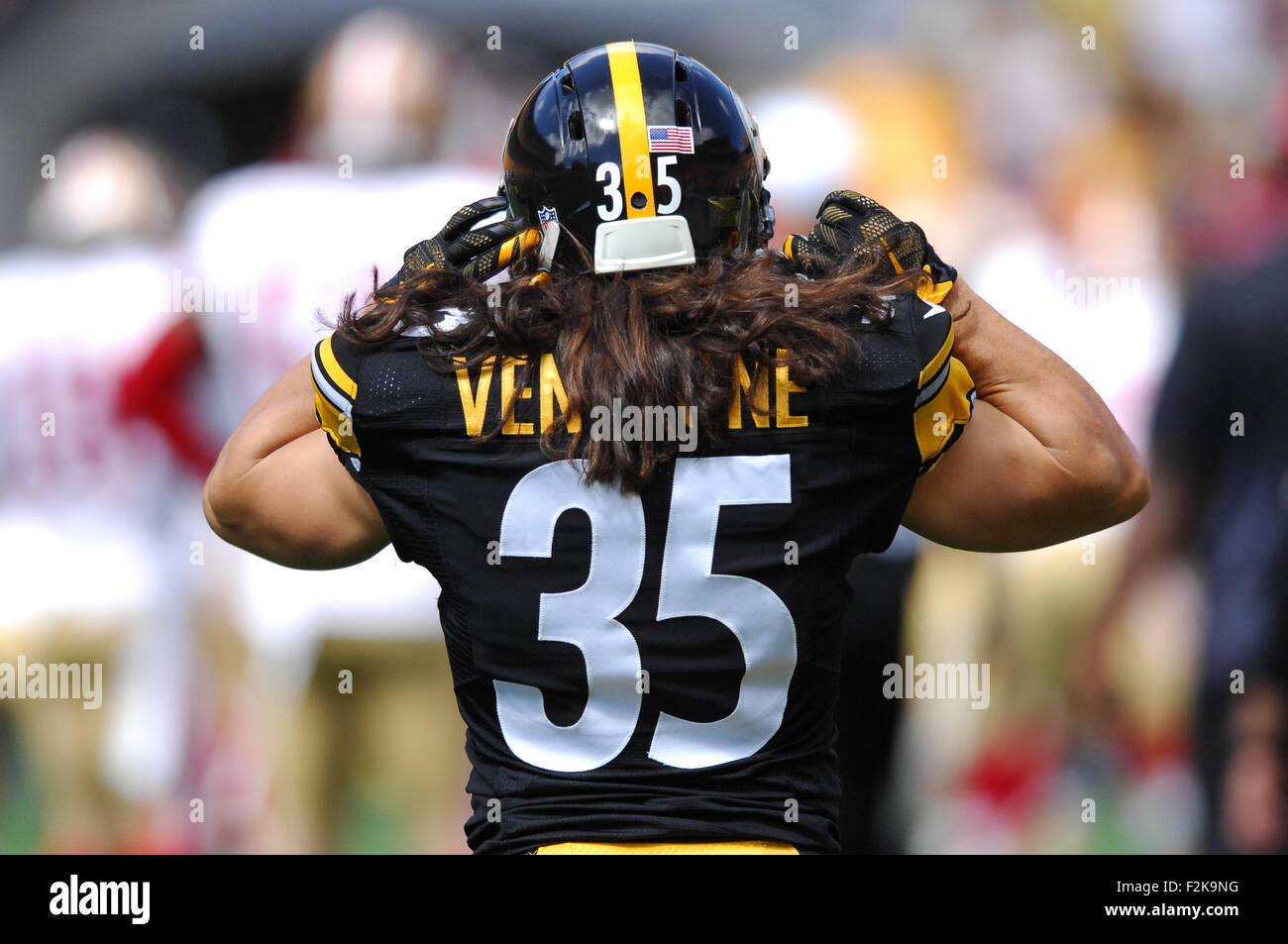 September 20th, 2015: Ross Ventrone #35 during the San Francisco 49ers ...