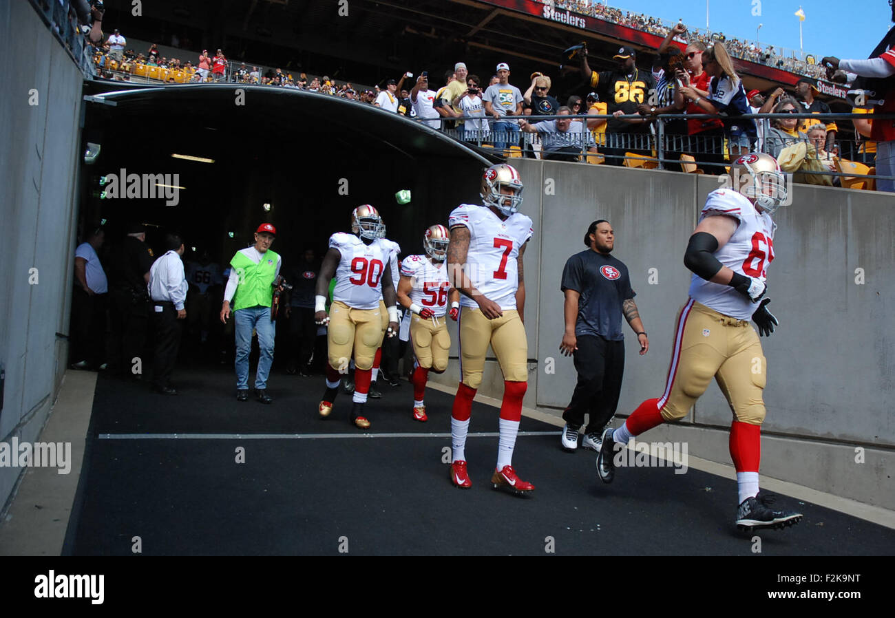 September 20th, 2015: Colin Kaepernick #7 during the San Francisco ...