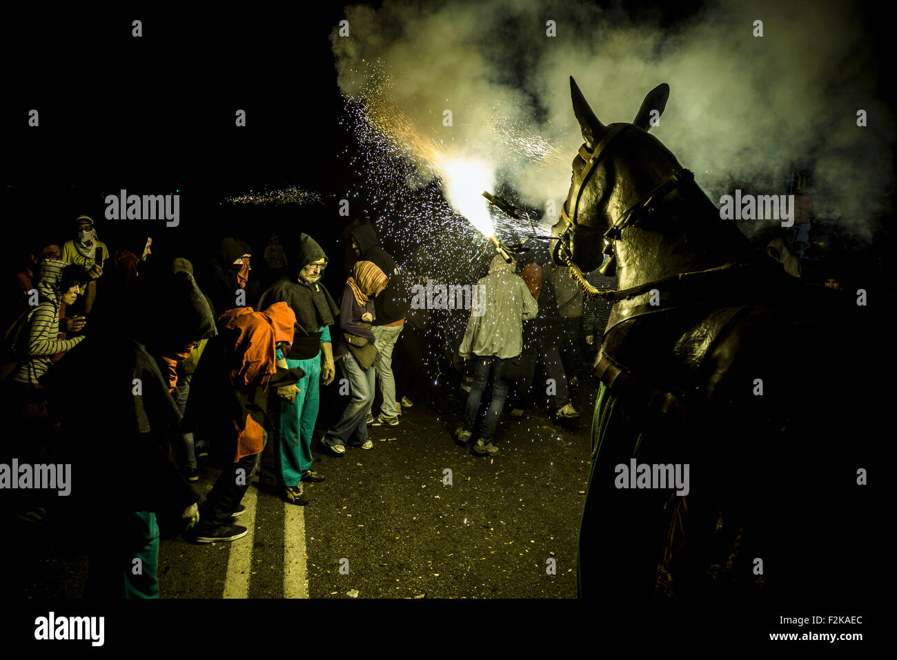 Barcelona, Catalonia, Spain. 20th Sep, 2015. The 'Barcelona Mule', one ...