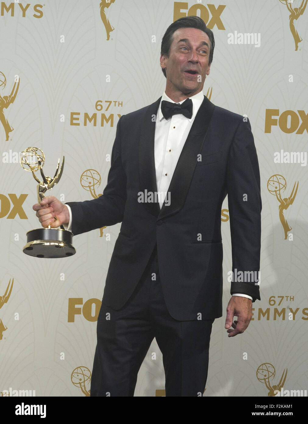 Los Angeles, California, USA. 20th September, 2015. Actor Jon Hamm ...