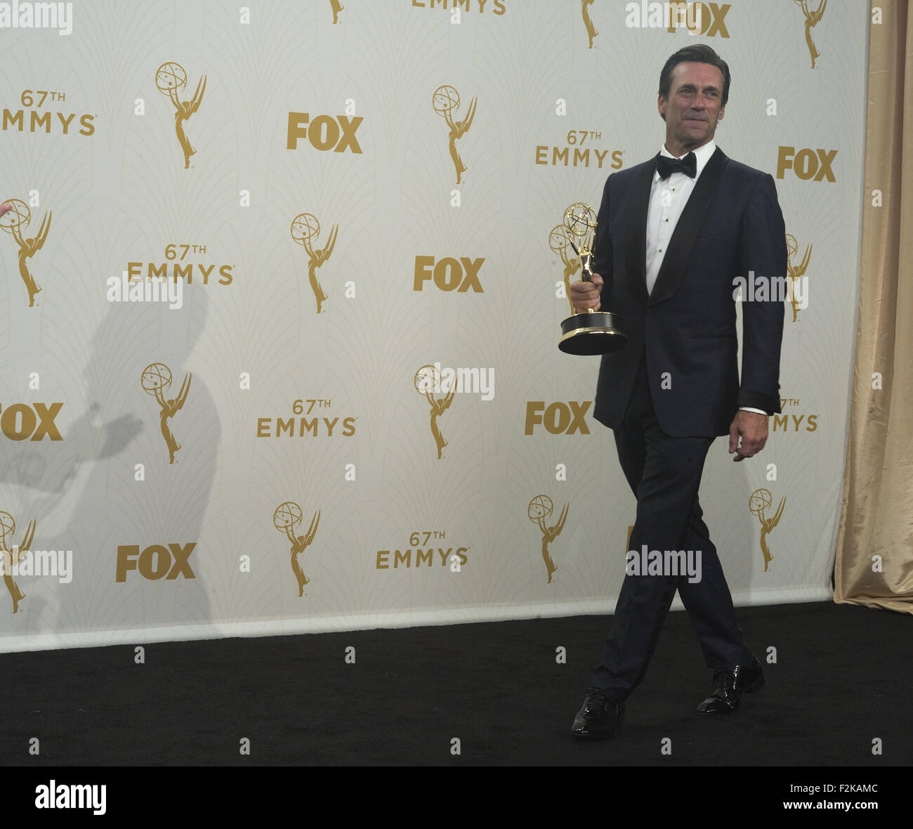 Los Angeles, California, USA. 20th September, 2015. Actor Jon Hamm ...