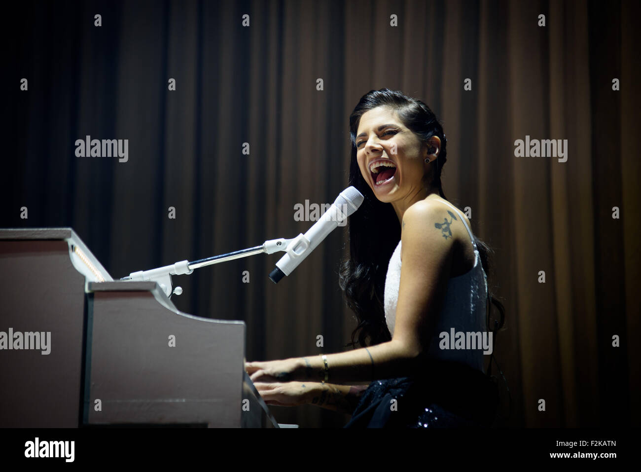 Toronto, Ontario, Canada. 20th Sep, 2015. American singer and ...