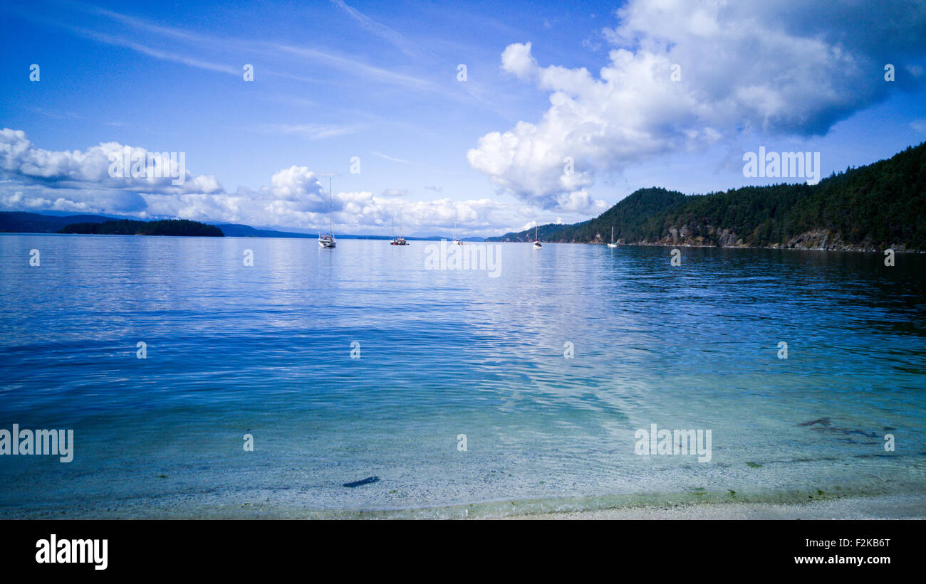 Galiano island view hi-res stock photography and images - Alamy