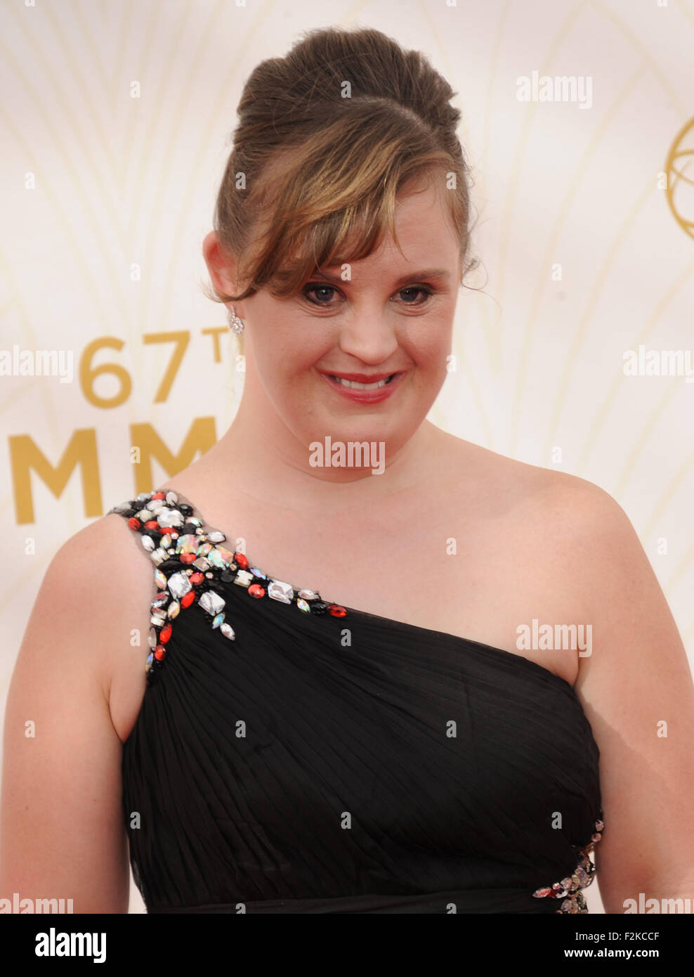 Los Angeles, California, USA. 20th Sep, 2015. Jamie Brewer attending ...