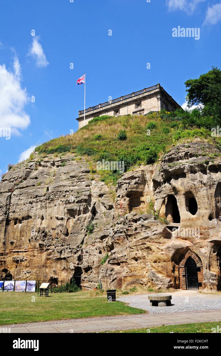 Nottingham castle caves hi-res stock photography and images - Alamy