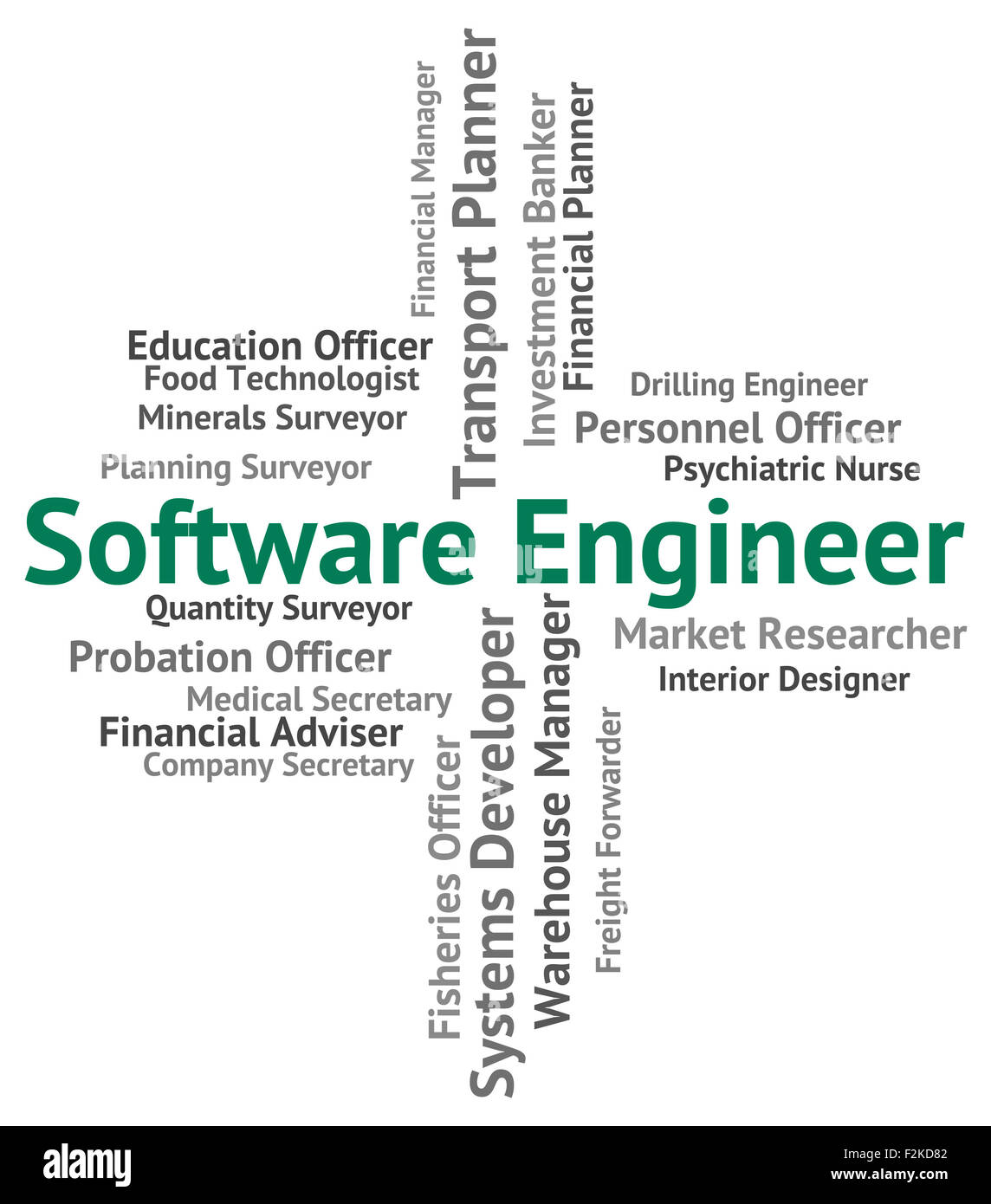 Software Engineer Representing Engineers Shareware And Work Stock Photo ...
