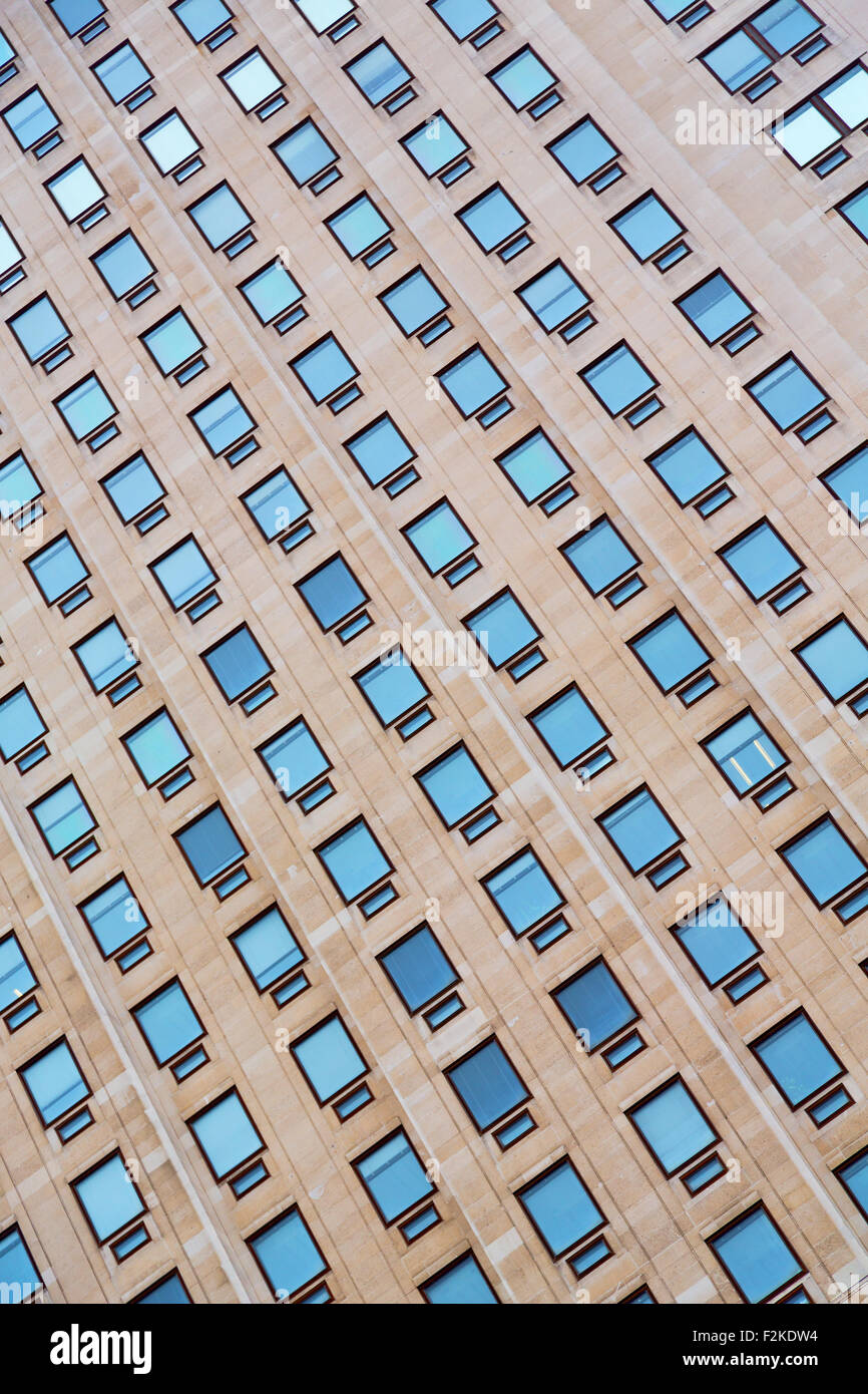 windows in the city of london home and office skyscraper building Stock ...