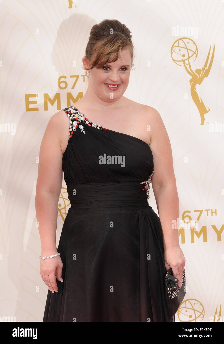 Los Angeles, CA, USA. 20th Sep, 2015. Jamie Brewer at arrivals for 67th ...